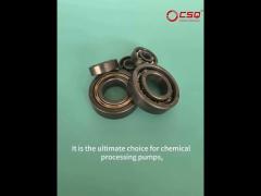 Cuscinetto a sfere in ceramica 6004ce per temperature estreme e resistenza alla corrosione