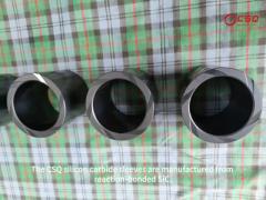 Gepersonaliseerde siliconcarbide keramische schuiflagersleeve/bushing voor pompen