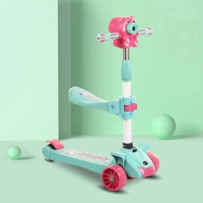 Cina 3-8 anni Ragazzi Ragazze di plastica Bambini Scooter a tre ruote Scooter a tre ruote 30kg in vendita
