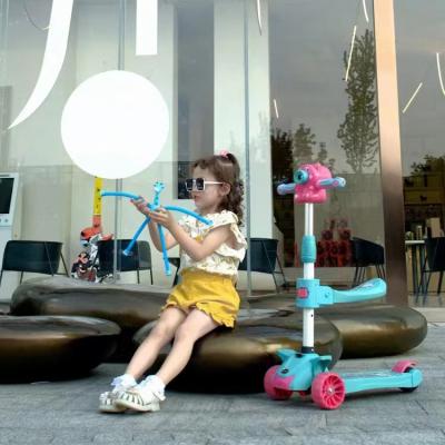 Cina 3-8 anni Ragazzi Ragazze di plastica Bambini Scooter a tre ruote Scooter a tre ruote 30kg in vendita