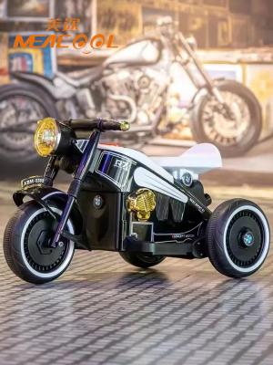 China Aanpasbaar 3-6 jaar oud Kinderen Elektrische Motorfiets 390W*1 Met Bluetooth Te koop