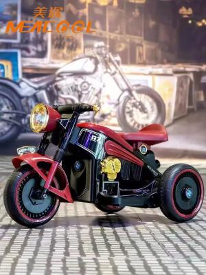 China Aanpasbaar 3-6 jaar oud Kinderen Elektrische Motorfiets 390W*1 Met Bluetooth Te koop