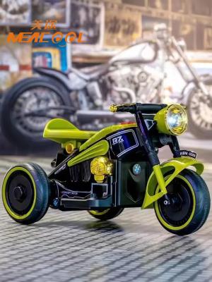 China Aanpasbaar 3-6 jaar oud Kinderen Elektrische Motorfiets 390W*1 Met Bluetooth Te koop