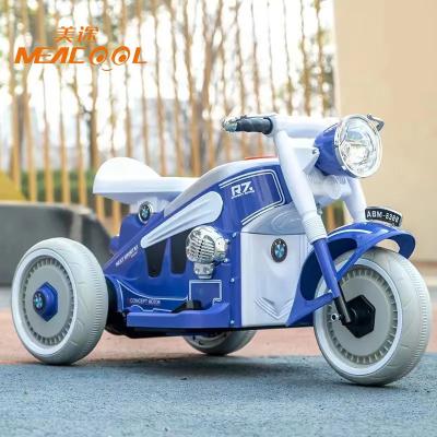 China Aanpasbaar 3-6 jaar oud Kinderen Elektrische Motorfiets 390W*1 Met Bluetooth Te koop