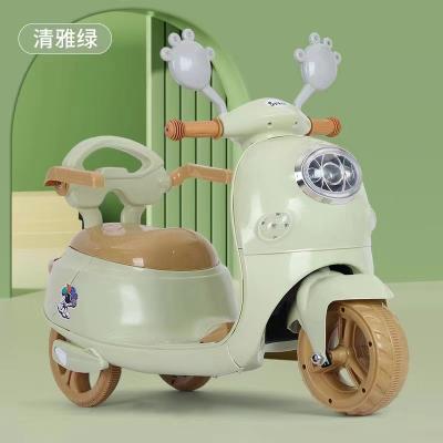 Cina OEM ODM Ragazzi Ragazze Motocicletta elettrica a tre ruote Triciclo ricaricabile 6volt in vendita