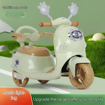 Cina OEM ODM Ragazzi Ragazze Motocicletta elettrica a tre ruote Triciclo ricaricabile 6volt in vendita