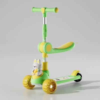Cina Durable 6km/h Kids 3 Wheel Scooter giocattoli Scooter pieghevole personalizzabile in vendita