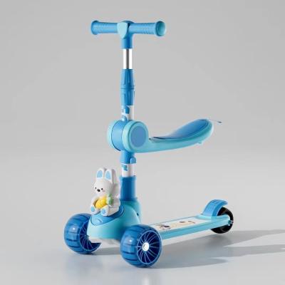 Cina Durable 6km/h Kids 3 Wheel Scooter giocattoli Scooter pieghevole personalizzabile in vendita