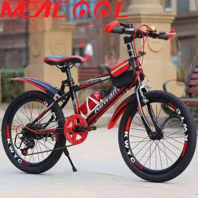 China Junior 22in Mountain Bike Light Frame Mountain Bike 6 Speed With Fender Carrier for sale