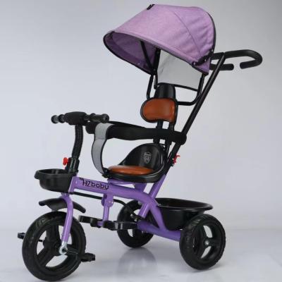 Cina Fashion Baby Tricycle Steel Kids Tricycle con musica/Triciclo in plastica per bambini da 1 a 6 anni Mini biciclette per bambini in vendita