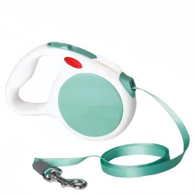 China Custom Long Retractable Dog Leash 5m Length Handsfree Dog Leash Flexible for sale
