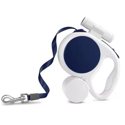 China Retractable Personalized Dog Leash 360° Tangle Free Pet Leash With Light for sale