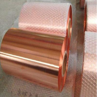 China 0.1Mm de Strookfolie van de Koperrol voor Batterij C11000 Etp Tu1 Te koop