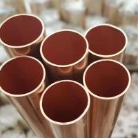 China Industrial Multi Function Straight Copper Pipe 1/16 Hard for sale