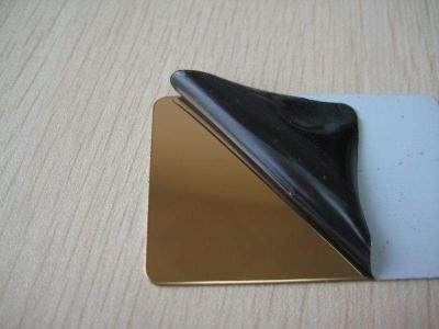 China Decoratieve Plaat 0.32.0mm van het 300 Reeksen Gouden Rose Gold Sheet Metal Cold Gerolde Staal Dunne Plaat Te koop