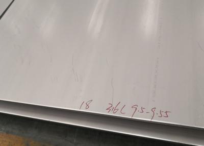 中国 装飾のステンレス鋼シート304の冷間圧延された鋼板の金属3.0mm~150.0m 販売のため