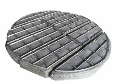 Maillage en acier inoxydable Demister Pad épaisseur personnalisée