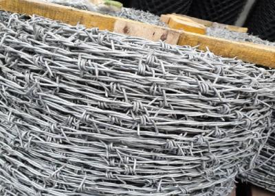 China Galvanized High Carbon Steel Barbed Wire for Perimeter Security for sale