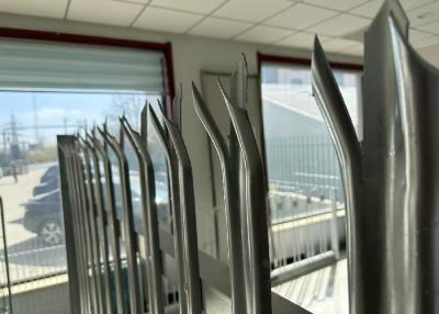 China High Security Steel Palisade Fencing Durable Tamper Proof For Perimeter Protection for sale