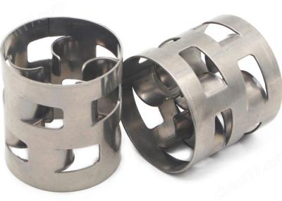 중국 스테인리스 스틸 Pall 링 금속 무작위 포장 낮은 압력 하락 판매용