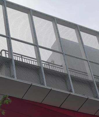 China Architectural Diamond Expanded Metal Wire Mesh for Facade and Interior Design for sale
