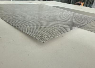 China 4x8mm Diamond Micro Hole Expanded Metal Titanium Mesh for Fuel Cell Anodes for sale