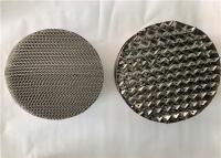 China SS 304 Metal Structured Packing 125X with 125 m²/m³ Surface Area and 140 Pa/m Pressure Drop for Industrial Extraction for sale