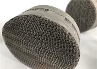 China In Absorption Metal Structured Packing High Surface Area Orifice Corrugated for sale