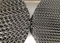 China Corrugated Metal Structured Packing Perforated Plate Large Surface Area for sale