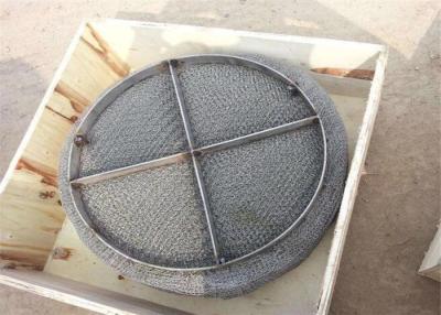 China SS304 Wire Mesh Demister Pad Thickness 200mm for Chemical Tower for sale