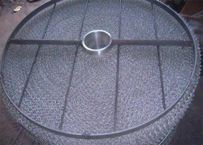 China Easy Install Wire Mesh Demister Pad 431 Air Liquid Filtration 100-5000mm Diameter for sale
