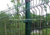 China Folded Mesh Wire Triangle Fence Panel 103-240cm Height with 3.5-8.0mm Wire Diameter Options for sale