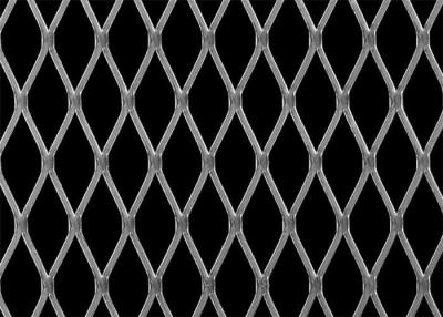China Powder Coated Expanded Metal Fence Panels , Diamond Shape Metal Mesh Anti Rust for sale