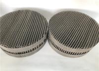 China Orifice Corrugated Tower Metal Structured Packing Internals For Distillation for sale
