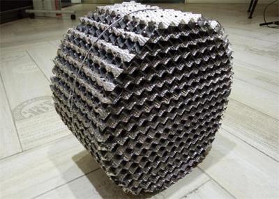 China Metallic Wire Mesh Structured Packing High Free Volume Thermal  Resistance for sale