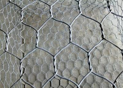 China Durable Anti Corrosion Gabion Wire Mesh Zinc Coated For Slope Protection for sale