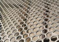 China Punching 1*2m Hexagonal Hole Perforated Wire Mesh for sale
