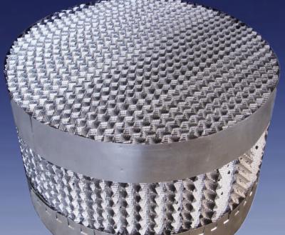 Chine Le métal 350Y ridé a structuré l'emballage pour la tour de désorption à vendre