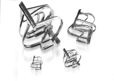 중국 증류 여과 25*0.3mm을 위한 304SS 76 밀리미터 금속 랜덤 패킹 판매용