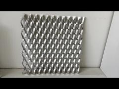 低炭素鋼鉄建物1 * 2mのために電流を通される拡大された金属の網4.0mm