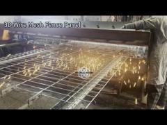 Fecho 3D revestido com pó Fenda de triângulo de painel Fenda de curvatura para o canteiro de obras