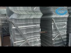 High Security Triangle Fence Panel Anti Cut Wire Mesh For Perimeter Protection