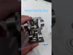Ss 316 Metal Pall Rings Verpakking voor gasschrobben 38mm*38*0.6mm Iso9001