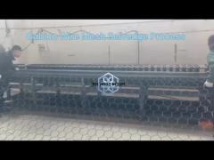 Gegalvaniseerde 2x1x0.5m 2.4mm 60x80mm Gelaste Gabion Doos