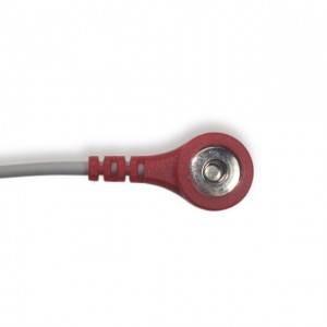 Cina Cavo paziente compatibile di Biolight ECG dei Leadwires flessibili 12pin 3 in vendita