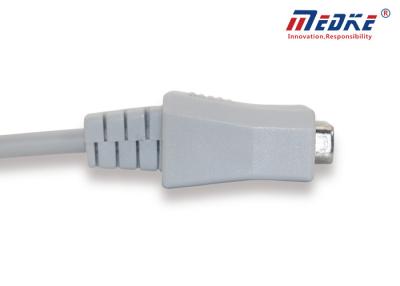 Κίνα Μπανάνα 10 μόλυβδος 4.0mm υπομονετικό καλώδιο Nihon Kohden για τη μηχανή Ecg προς πώληση