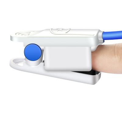 China 7 Pin Adult Finger Clip Nelcor Spo2 Sensor TPU Cable for sale