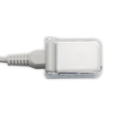China 10pin Connector Oxygen Meter Spo2 Extension Cable TPU Adult for sale