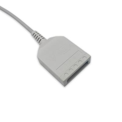 中国 MD 5の鉛3.4m IEC ECGのトランク ケーブルTPUのジャケットへのMindray 12P 販売のため