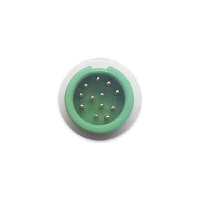 中国 MD 5の鉛3.4m IEC ECGのトランク ケーブルTPUのジャケットへのMindray 12P 販売のため